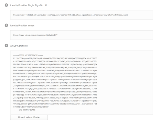 Setting up Single Sign-on (SSO) with Okta – Outreach Support