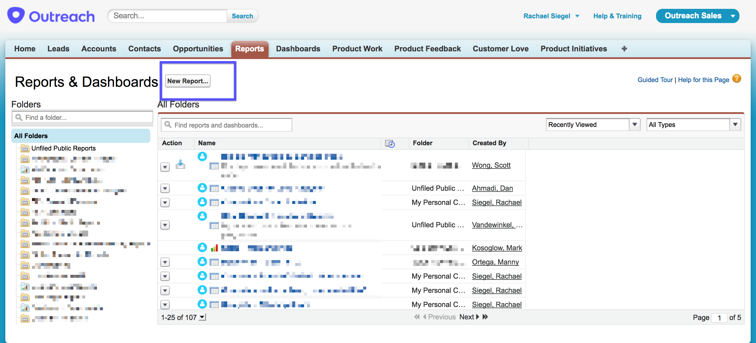 Importing A Salesforce Report Into Outreach Outreach Support