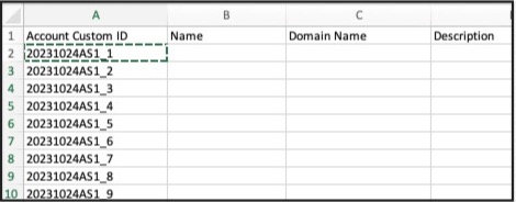 Generating an Account Custom ID – Outreach Support