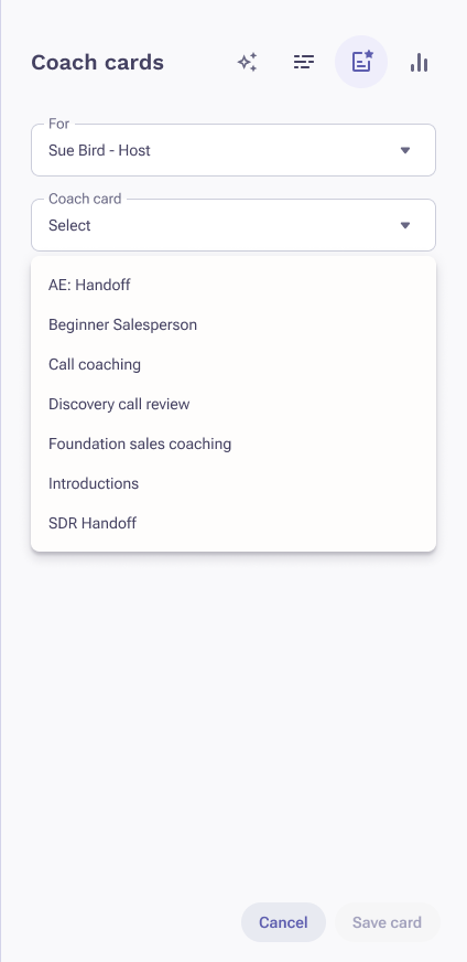 How to Use Kaia Coach Cards and Coach Card Report – Outreach Support