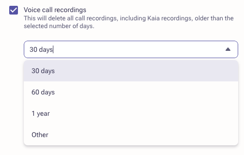 Automatic Outreach Call Recording Deletion – Outreach Support
