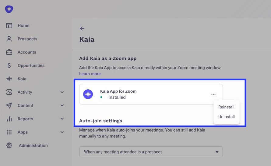 How to Install the Kaia App for Zoom – Outreach Support