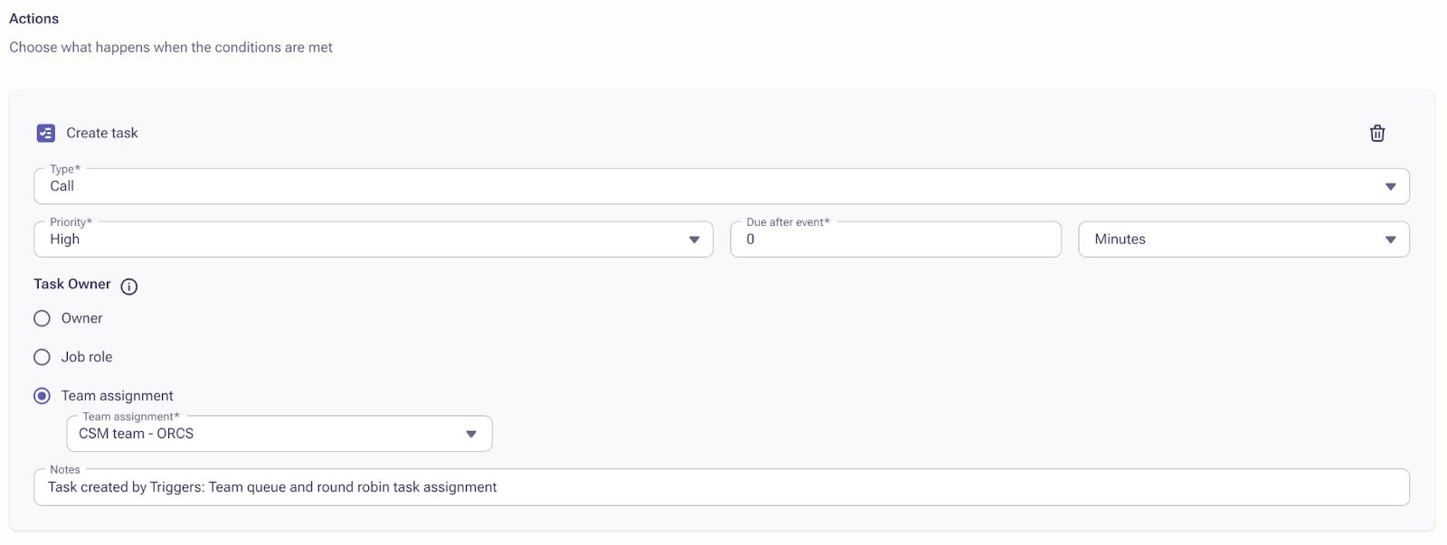Triggers Overview – Outreach Support