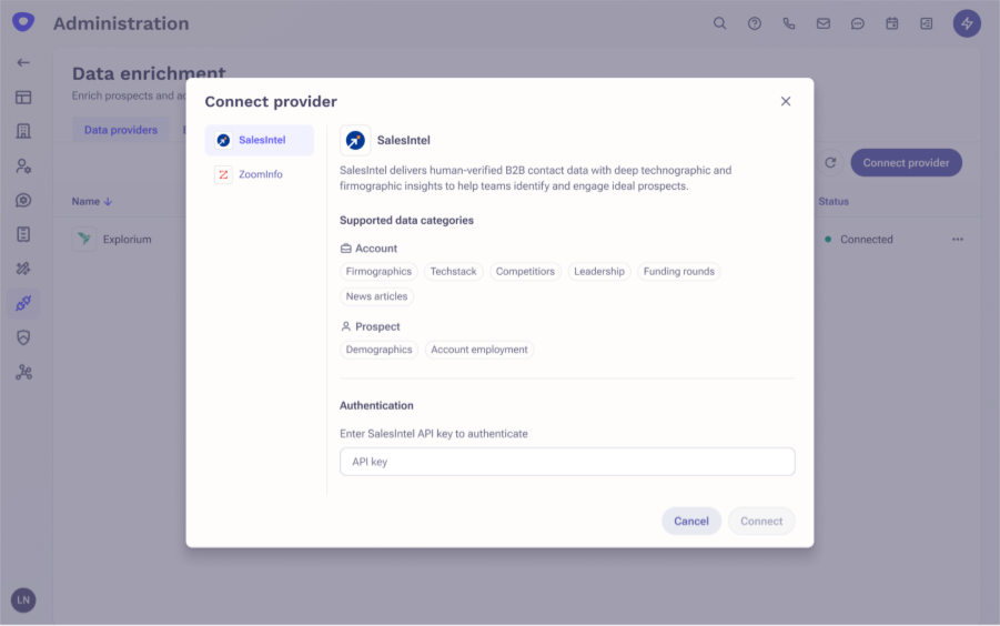 Configuring Smart Data Enrichment with Multiple Data Providers – Outreach Support